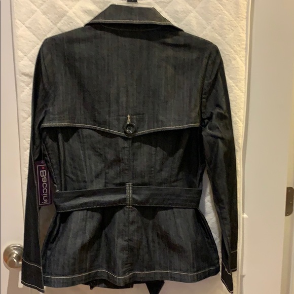 Baccini | Jackets & Coats | Trench Jean Jacket | Poshmark